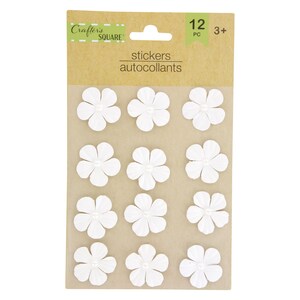 View Crafters Square Paper Stickers Embellished