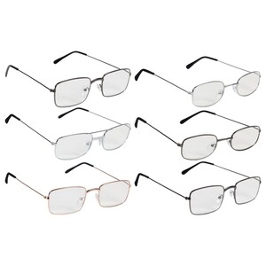 View Wire-Rimmed Reading Glasses with a