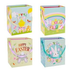 View Easter Gift Box-Shaped Gift Bags