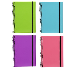 View Jot Hard Cover Spiral-Bound Notebooks,
