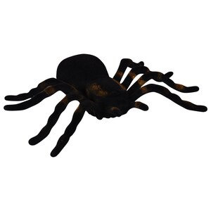 View Halloween Flocked Spiders