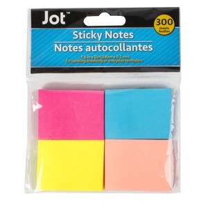 View Jot Mini Sticky Notes, 4-ct.