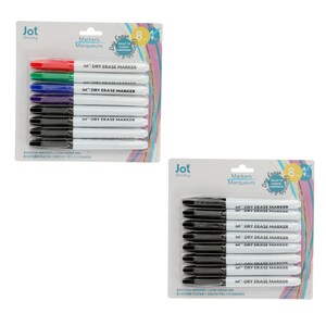View Jot Dry Erase Markers, 8-ct.