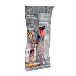 View Assured Five-Bladed Disposable Razors For