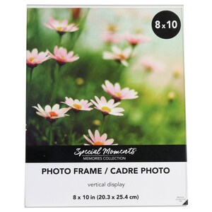 Special Moments Freestanding Borderless Vertical Plastic Picture Frames ...