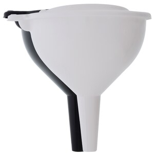 View Plastic Funnels, 3-pc. Sets