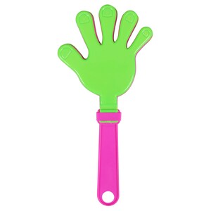 View Plastic Hand Clappers, 9.5x5.125 in.