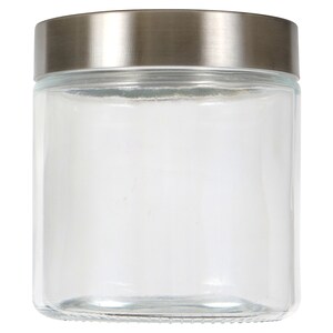 View Glass Jars with Stainless Steel