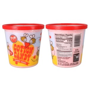 Fun Sweets Valentine's Day Cotton Candy Tub, 2-pc Pack. | Dollar Tree