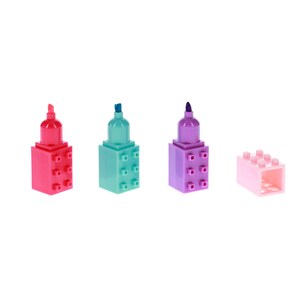 View Stackable Block-Designed Highlighter, 1 pk.