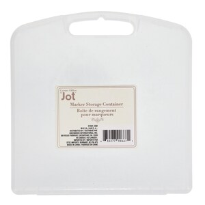 View Jot Clear Marker Storage Container,