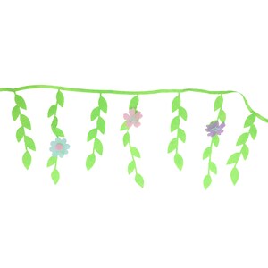 View Spring Fling Floral Leaves Banners,