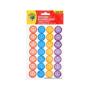 View Teaching Tree Smiley Face Stickers,