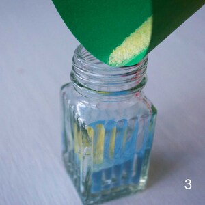 Colorful "Sand" Art | Dollar Tree