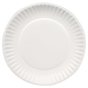View 9-in. White Paper Plates, 40-ct.