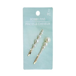 View Faux Pearl Bobby Pins