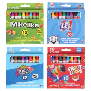 View Licensed Scented Jumbo Crayon, 10-ct.