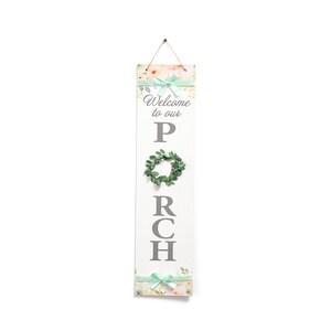 View Vertical Porch Plaque, 23.5 in.