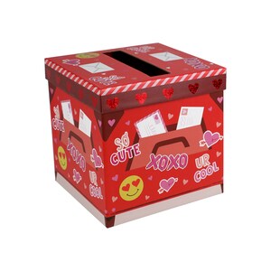 View Mailbox-Themed Square Valentine's Day Gift