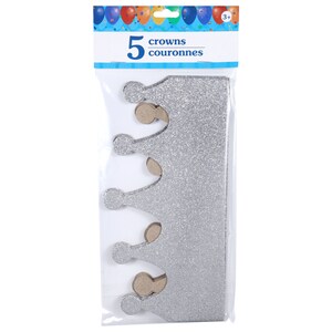 View Jot Paper Sparkle Party Crowns,