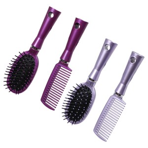 View Plastic Hairbrush & Comb Sets,