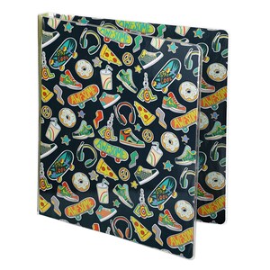 Jot 3-Ring Binders with Printed Vinyl Covers, 1 in. | Dollar Tree