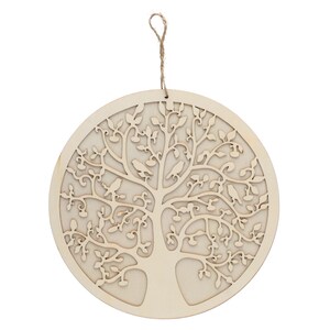 View Crafters Square Hanging Layered Wood