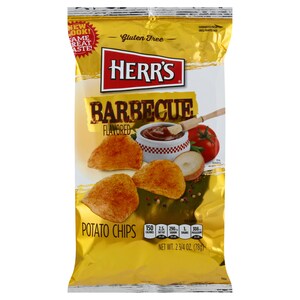 View Herr's Barbeque Flavored Potato Chips,