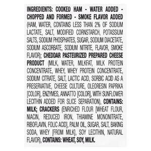 View Lunchables Ham and Cheddar Cracker