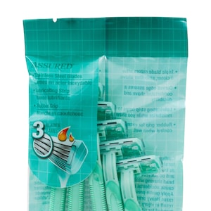 View Assured 3-Blade Disposable Razors, 5-pc