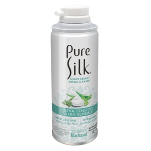 Pure Silk Ultra Sensitive Shaving Cream, 5 oz. Cans | Dollar Tree
