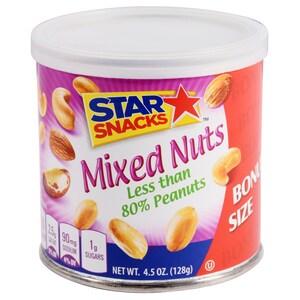 View Star Snacks Mixed Nuts, 7-oz.