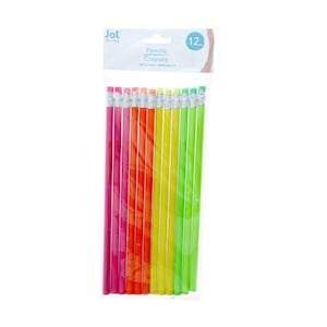 View Jot Brightly-Colored #2 Wooden Pencils,