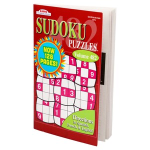 View Kappa Sudoku Puzzle Books, 128-pg.