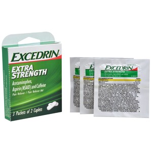View Excedrin Extra Strength Caplets, 6-ct.