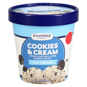 View Cookies & Cream Ice Cream,