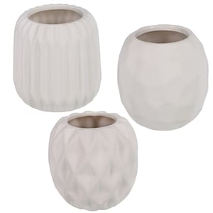 View Ceramic Succulent Plant Pots, 3.5