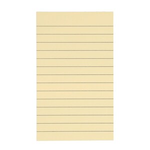 View Jot Ruled Sticky Notes, Assorted