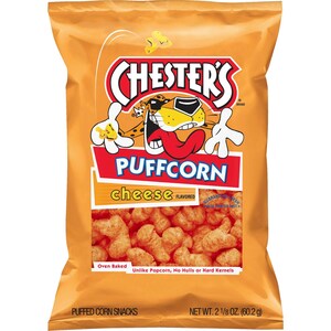 View $1.09 CHESTERS CHEESE POPCORN