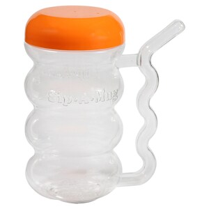 View Sip-A-Mug Clear Plastic Sipper Mugs
