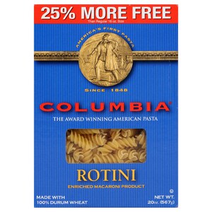 View Columbia Rotini Pasta, 20-oz. Bonus