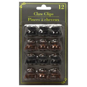 View Mini Claw Clips, 12-ct. Packs