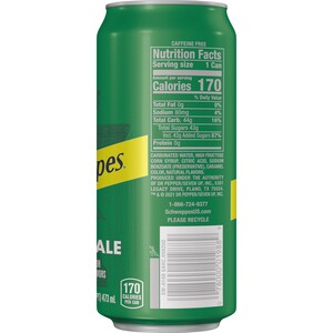 View Schweppes Ginger Ale Soda, 16