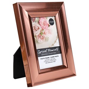 Special Moments Rose Gold Picture Frames, 2x3 in. | Dollar Tree