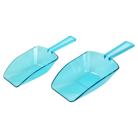 View Light Blue Plastic Scoop Sets,