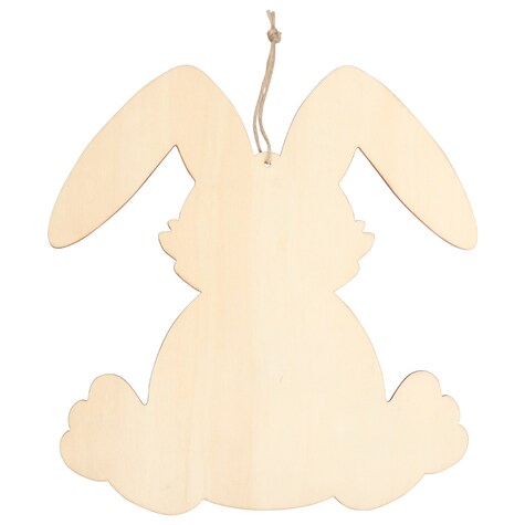 View Crafters Square Bunny Shaped MDF