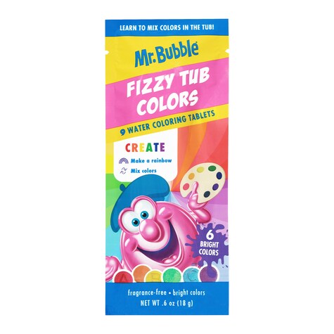 View Mr. Bubble Fizzy Tub Colors