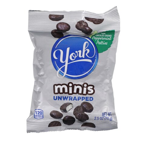 View York Minis Unwrapped Peppermint Patties,