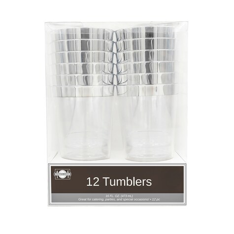 View Caterers Corner Reusable Tumblers 12 Pc