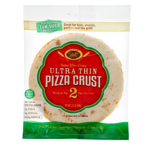 View Golden Throne Ultra Thin Pizza